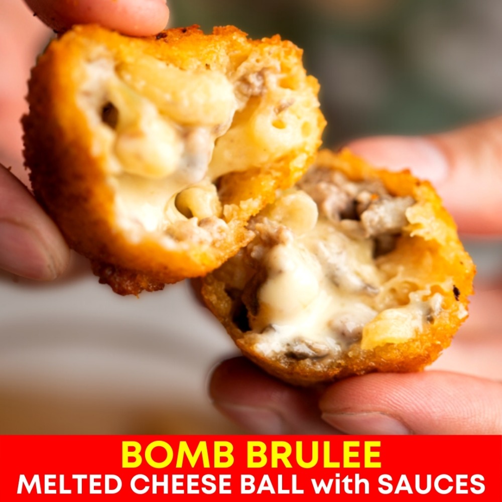 KELAS MASAK ONLINE BOMB BRULEE - MELTED CHEESE BALL