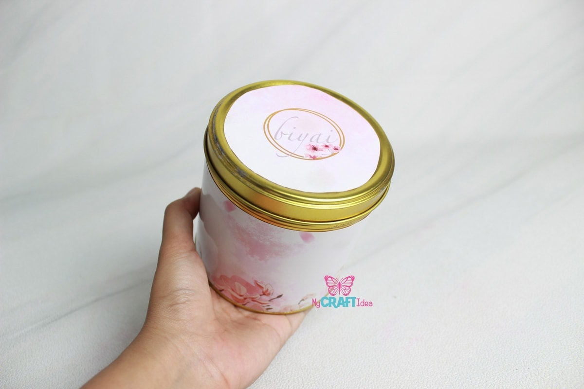 Kaleng Stiker 10 x 10 cm