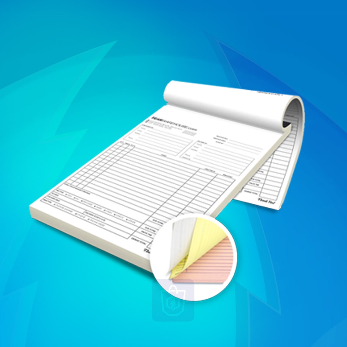 Cetak NCR Murah 2 Warna