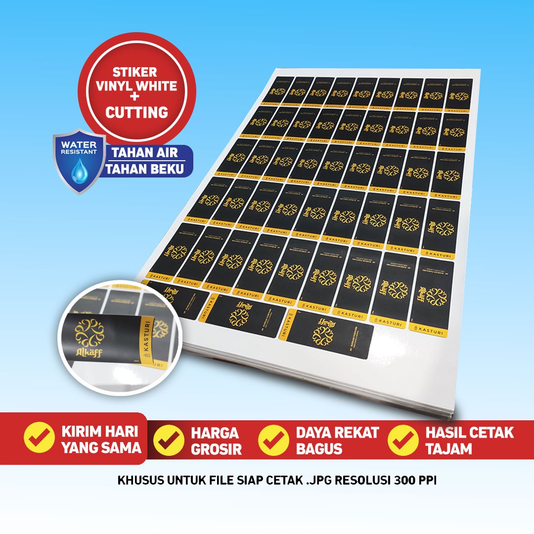 Mau Cetak Stiker Vynil + Cutting