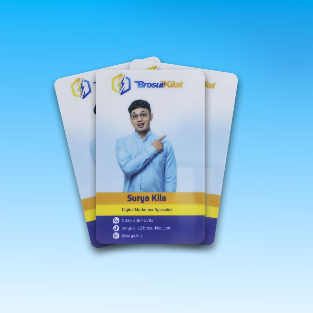 Mau cetak ID Card untuk usaha / instansi / sekolah