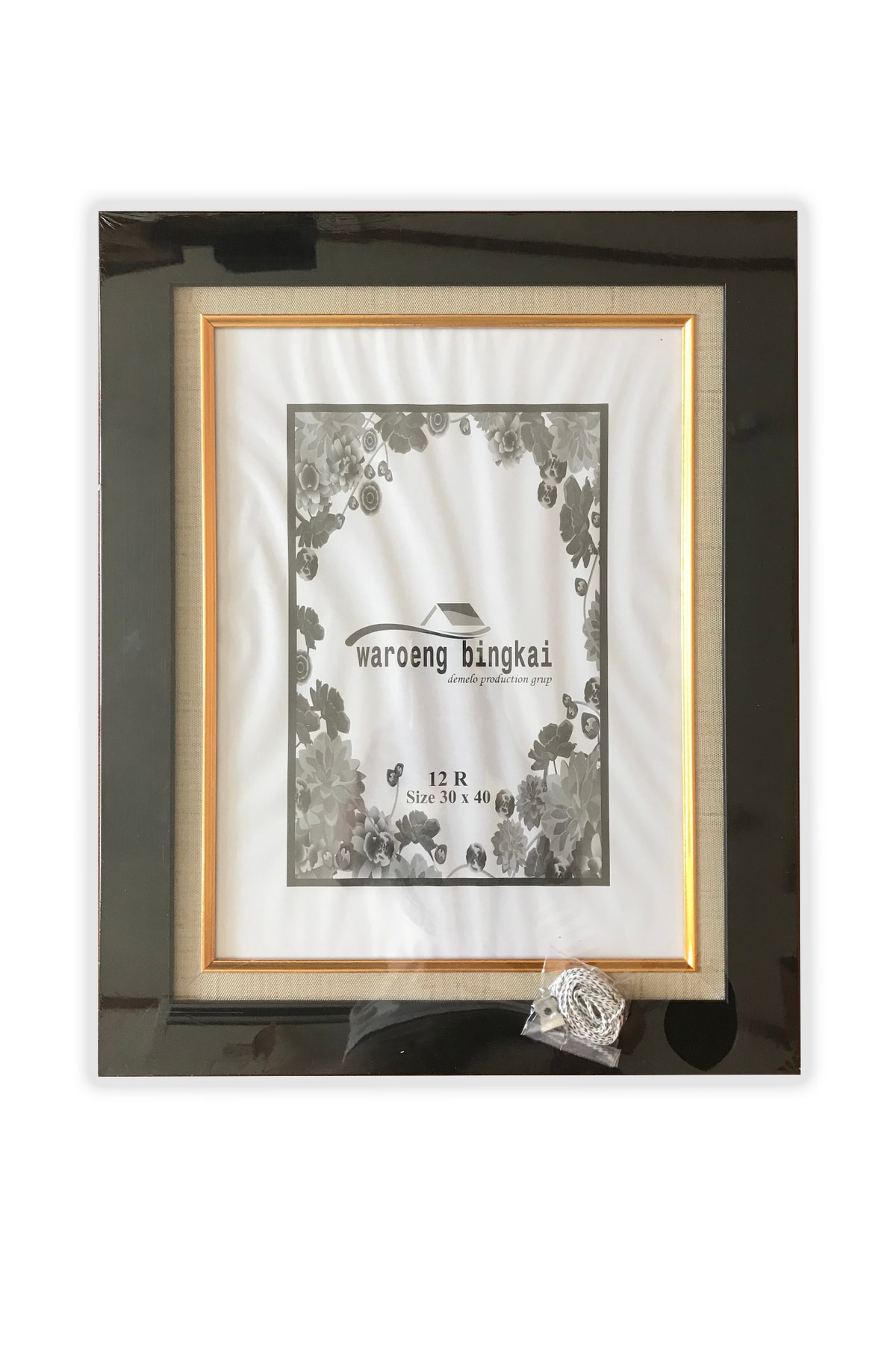 Produk Bingkai Ukuran 12R 30x40 Minimalis Linen