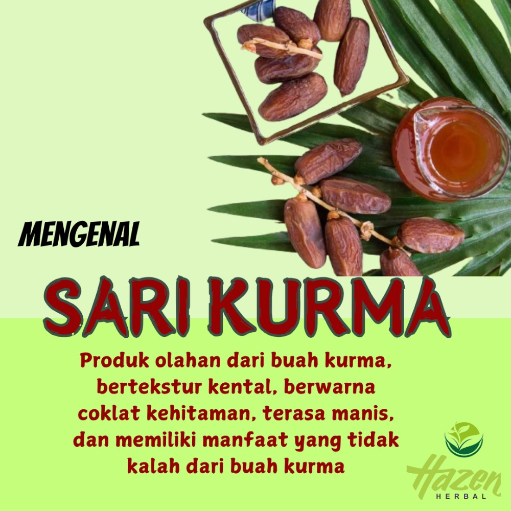MENGENAL MANFAAT SARI KURMA UNTUK KESEHATAN