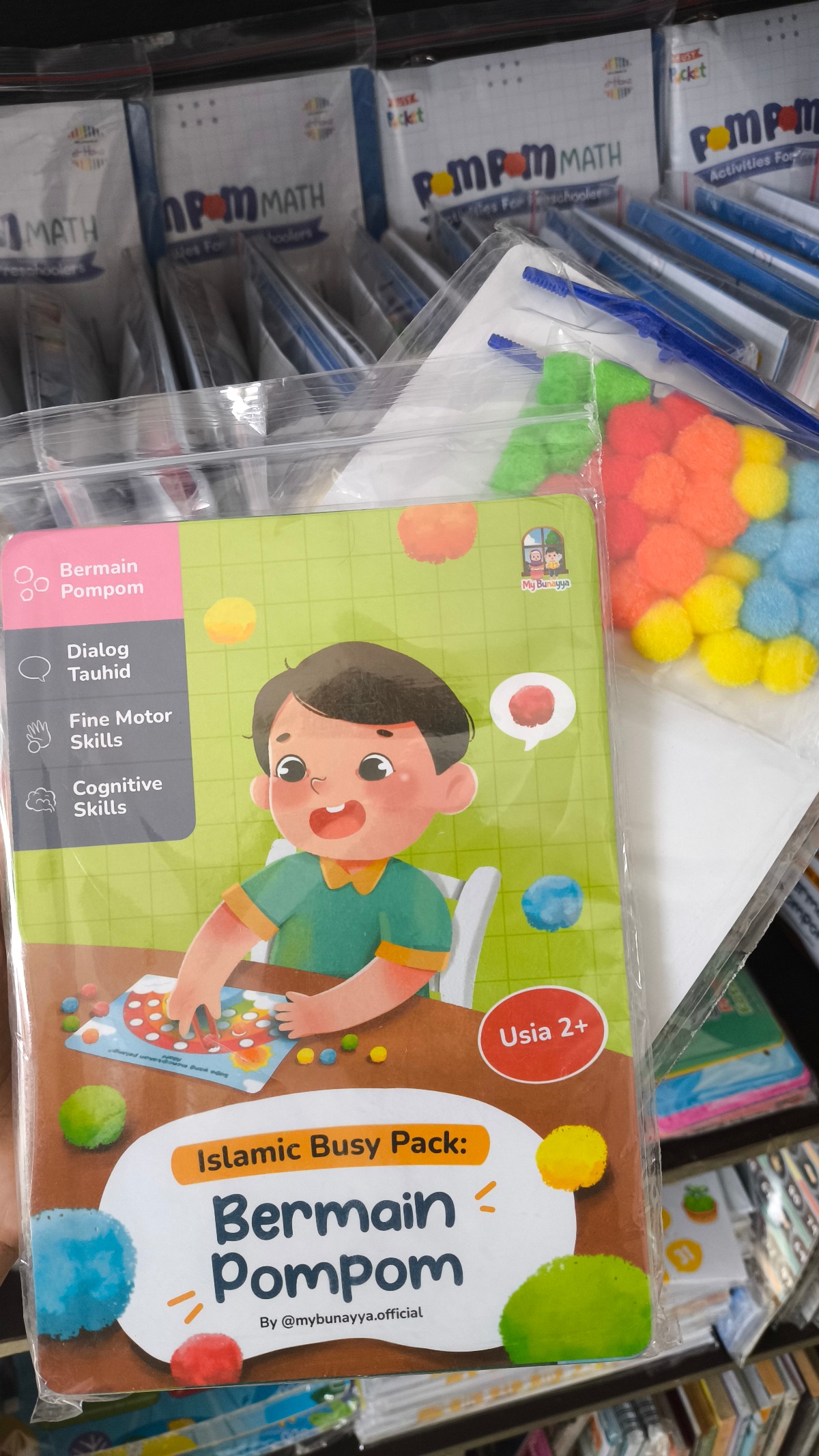 Islamic Busy Pack Bermain Pom-pom Level 1