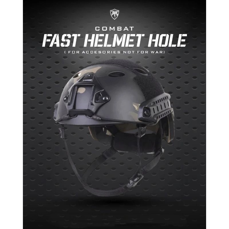 PATAS - COMBAT FAST HELMET HOLE
