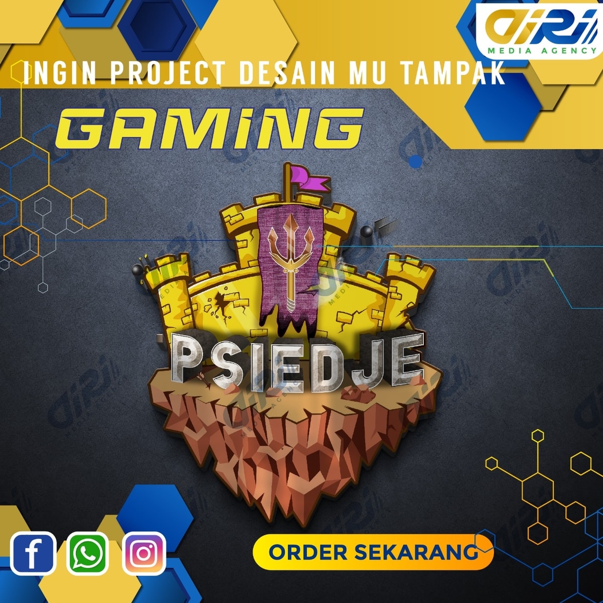 Desain Logo Maskot PREMIUM