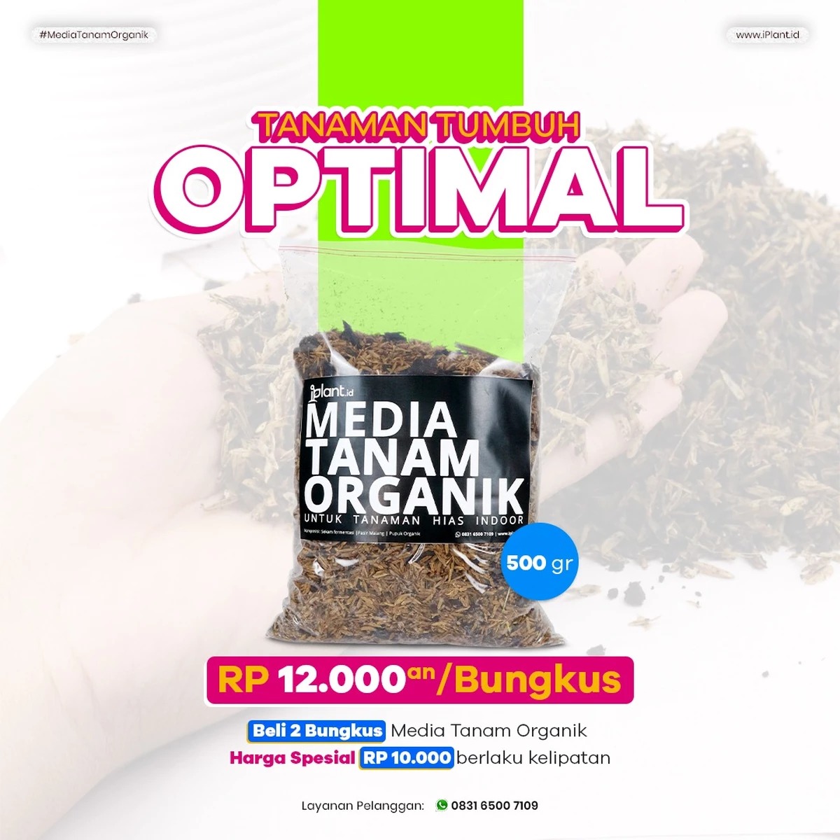 Media Tanam Organik 500gr