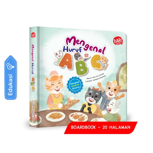 MENGENAL HURUF ABC (BOARDBOOK) | DAR! MIZAN