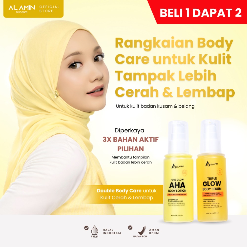 Pure & Triple AHA Glow Series | Body Care | Serum | Body Lotion ...