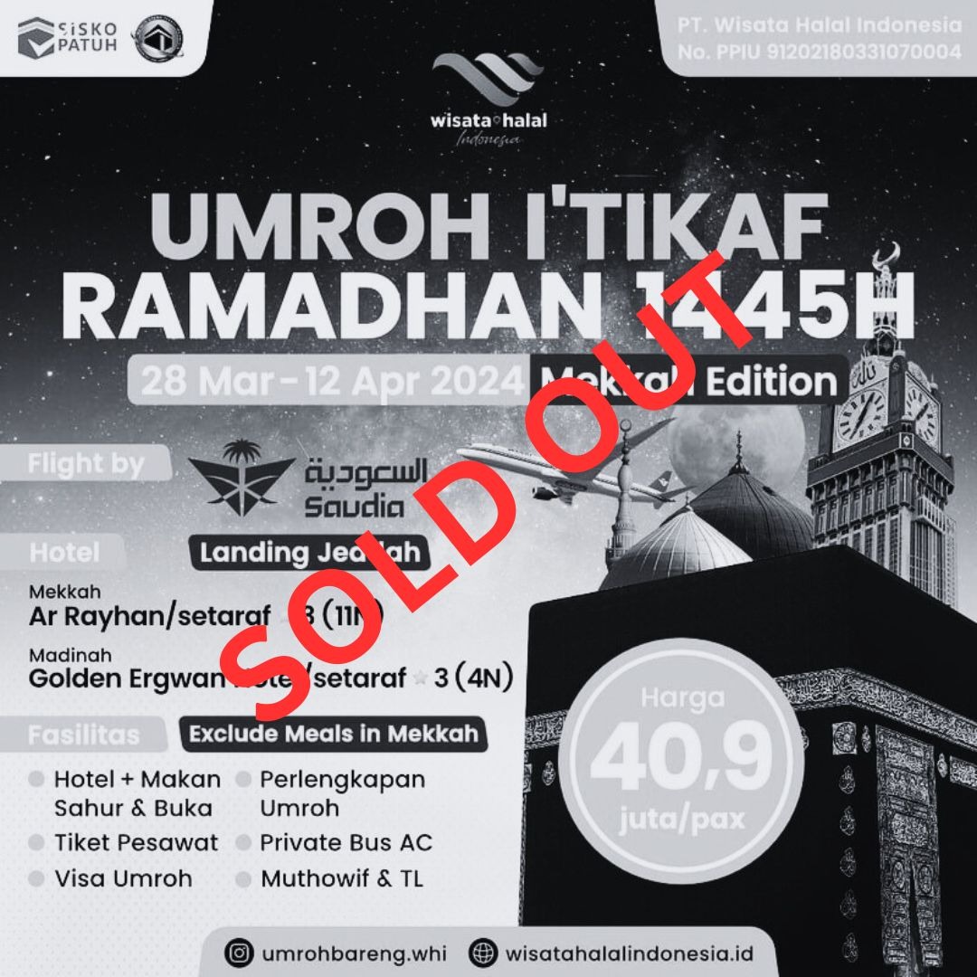 Umroh I'tikaf Mekah 2024