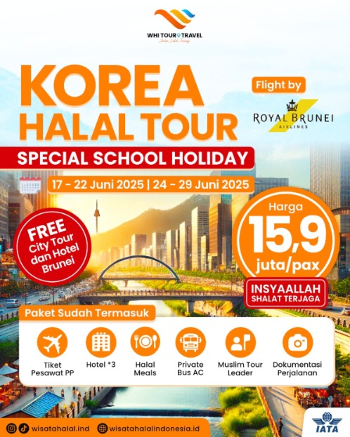 KOREA HALAL TOUR SUMMER 2025
