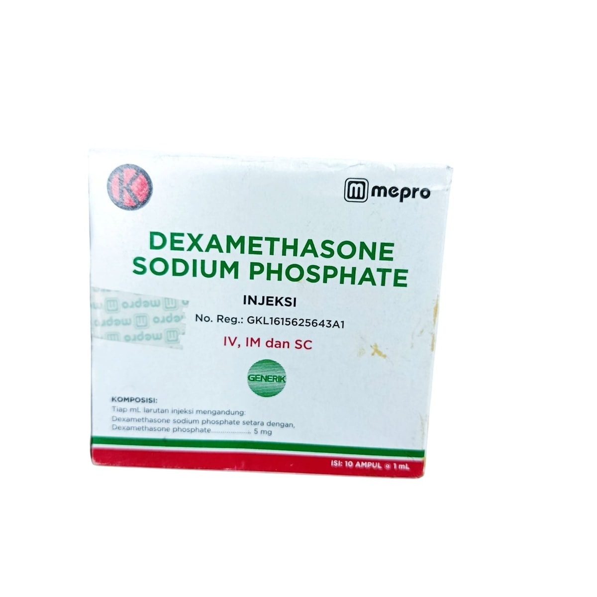 Dexamethasone Sodium Phosphate Injeksi 5 mg – Obat Anti Inflamasi ...