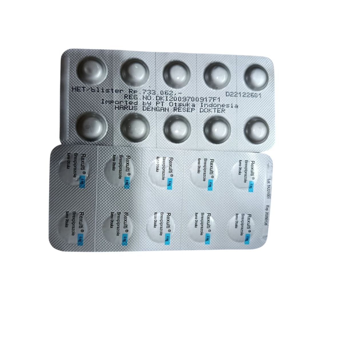 Rexulti 1mg – Brexpiprazole untuk Skizofrenia & Depresi | Obat Resep Resmi BPOM