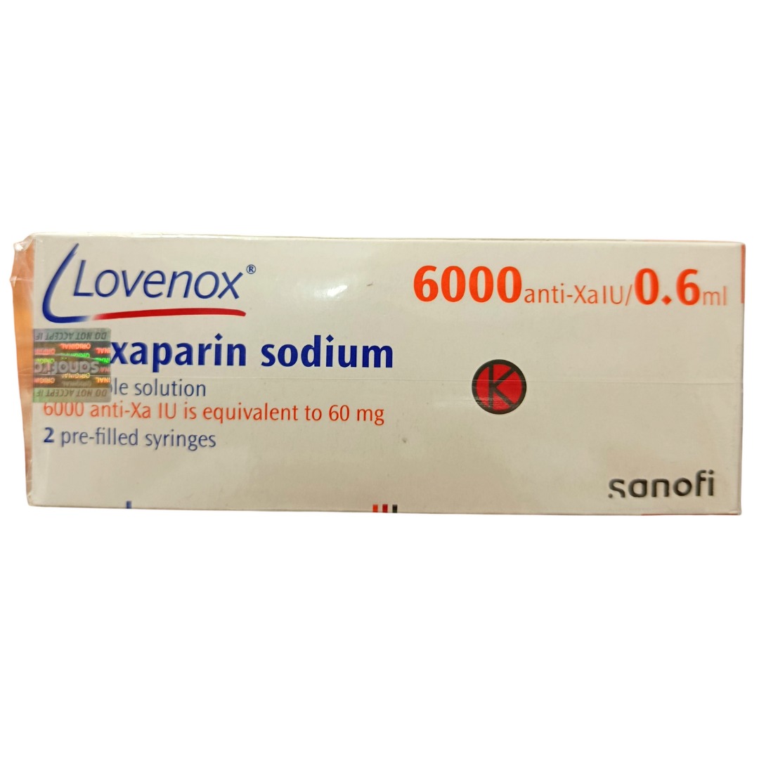 Lovenox 6000 IU/0.6 ml – Enoxaparin Sodium Injeksi Antikoagulan untuk ...