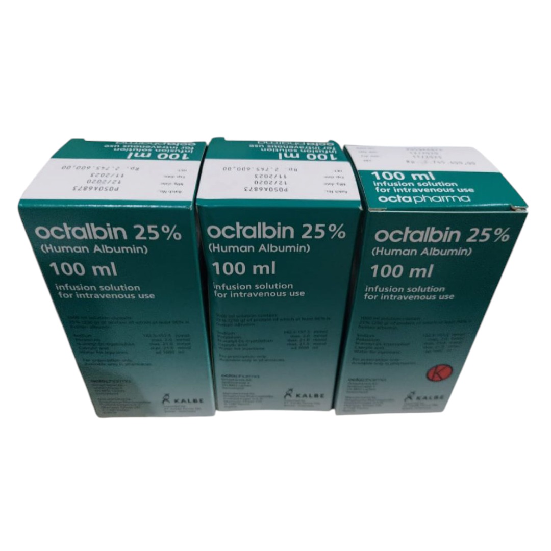Octalbin 25% Human Albumin 100ml - Infus Albumin untuk Terapi ...