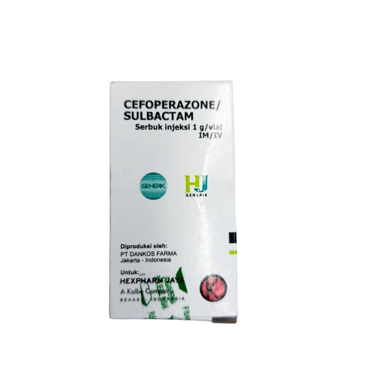 Cefoperazone Sulbactam 1 g Injeksi IM/IV – Antibiotik Generik Spektrum ...