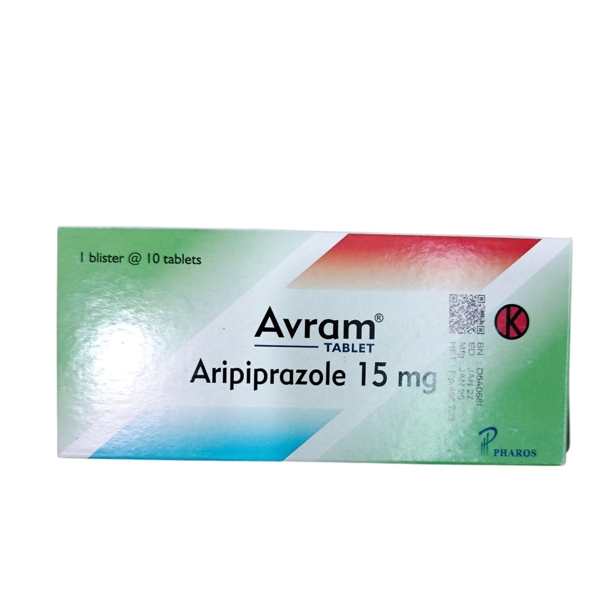 Avram Tablet Aripiprazole 15 mg – Obat Antipsikotik untuk Skizofrenia ...