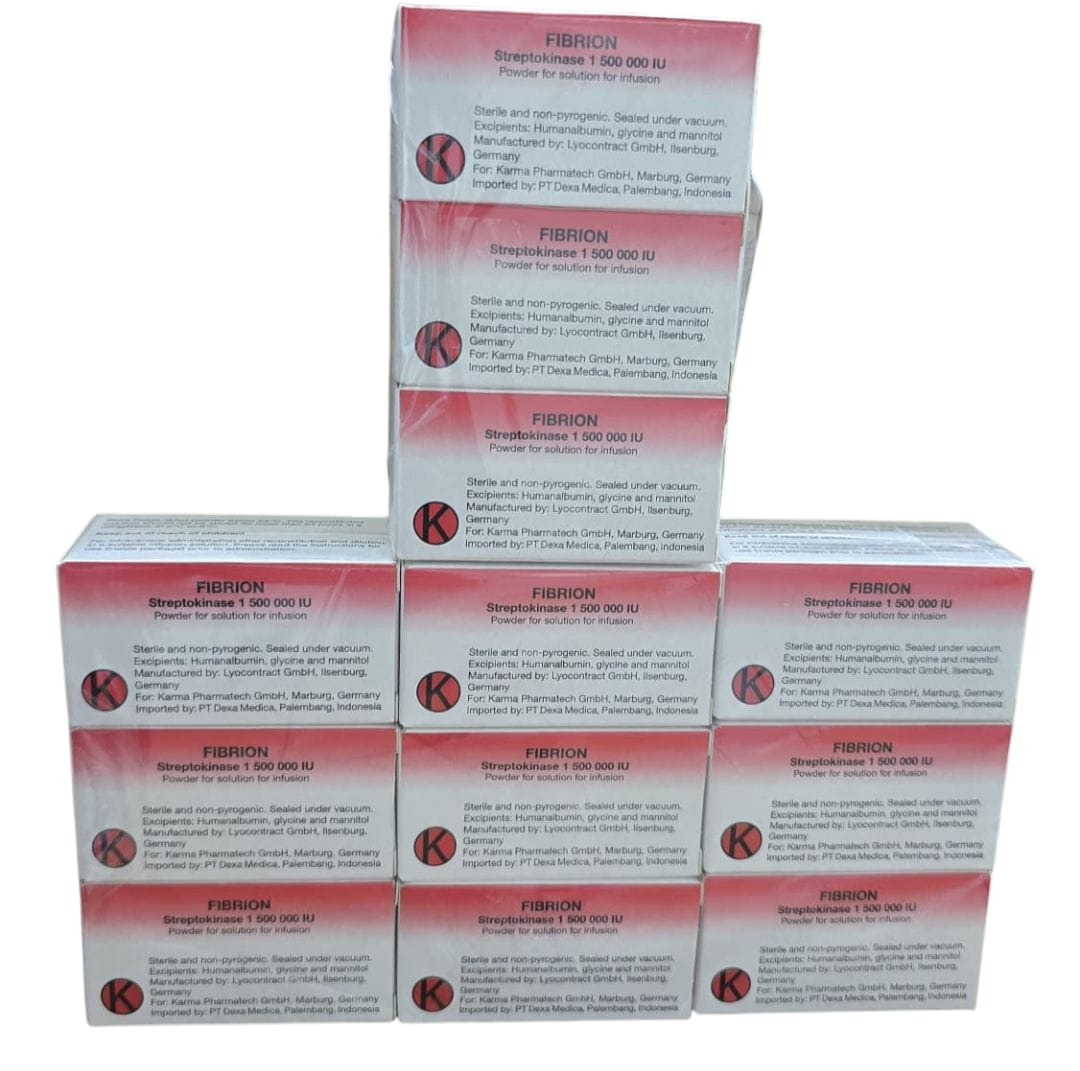 Fibrion Streptokinase 1.500.000 IU – Obat Injeksi Infus Untuk Pengencer ...