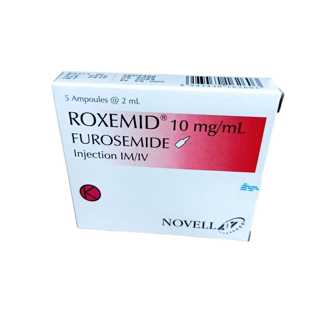ROXEMID Furosemide 10 mg/mL Injeksi IM/IV – Diuretik Ampuh untuk Edema ...