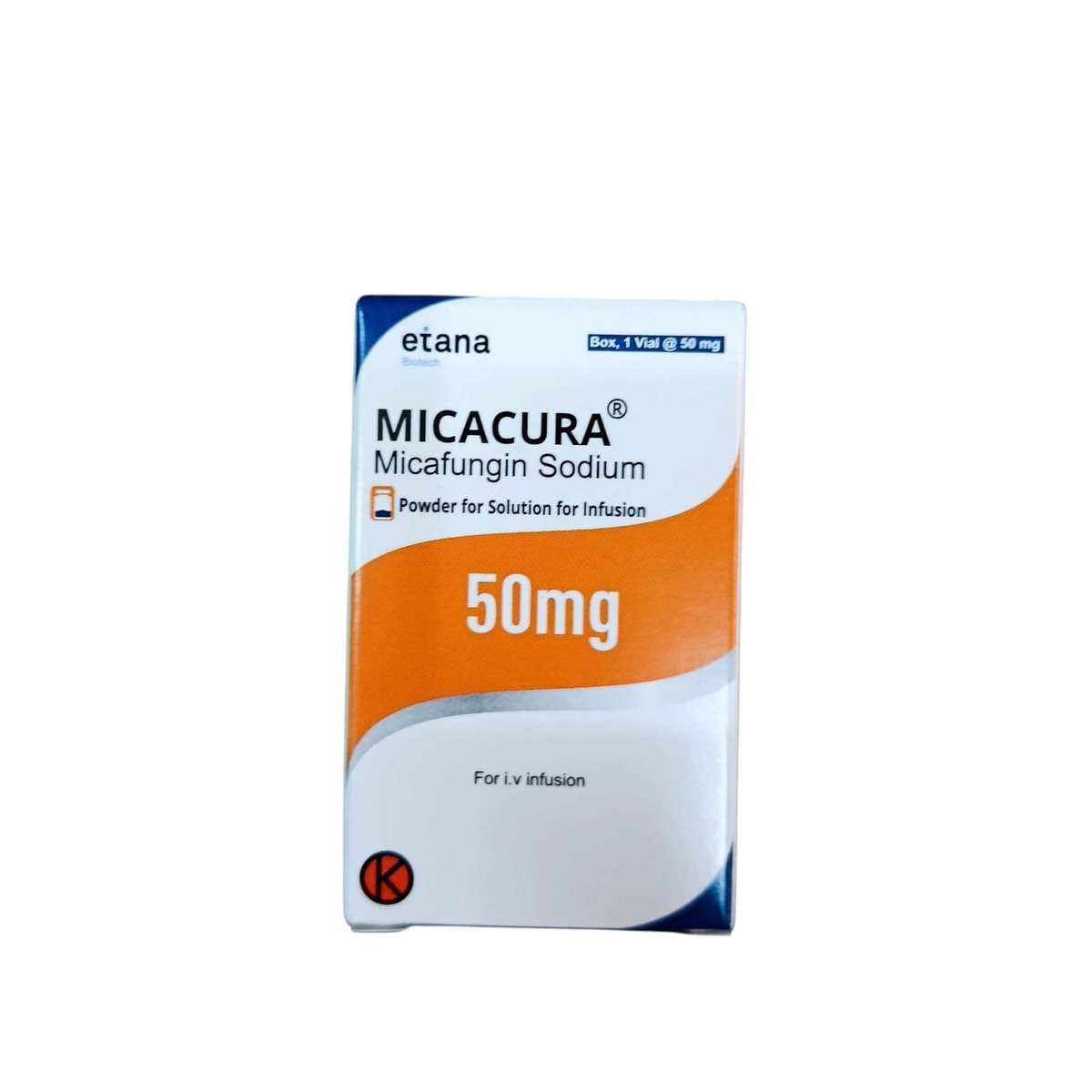 Micacura 50 mg – Micafungin Sodium Injeksi Infus IV | Obat Antijamur ...