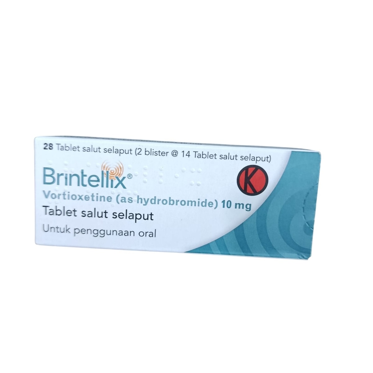 Brintellix 10 mg – Vortioxetine Tablet Salut Selaput untuk Penggunaan ...