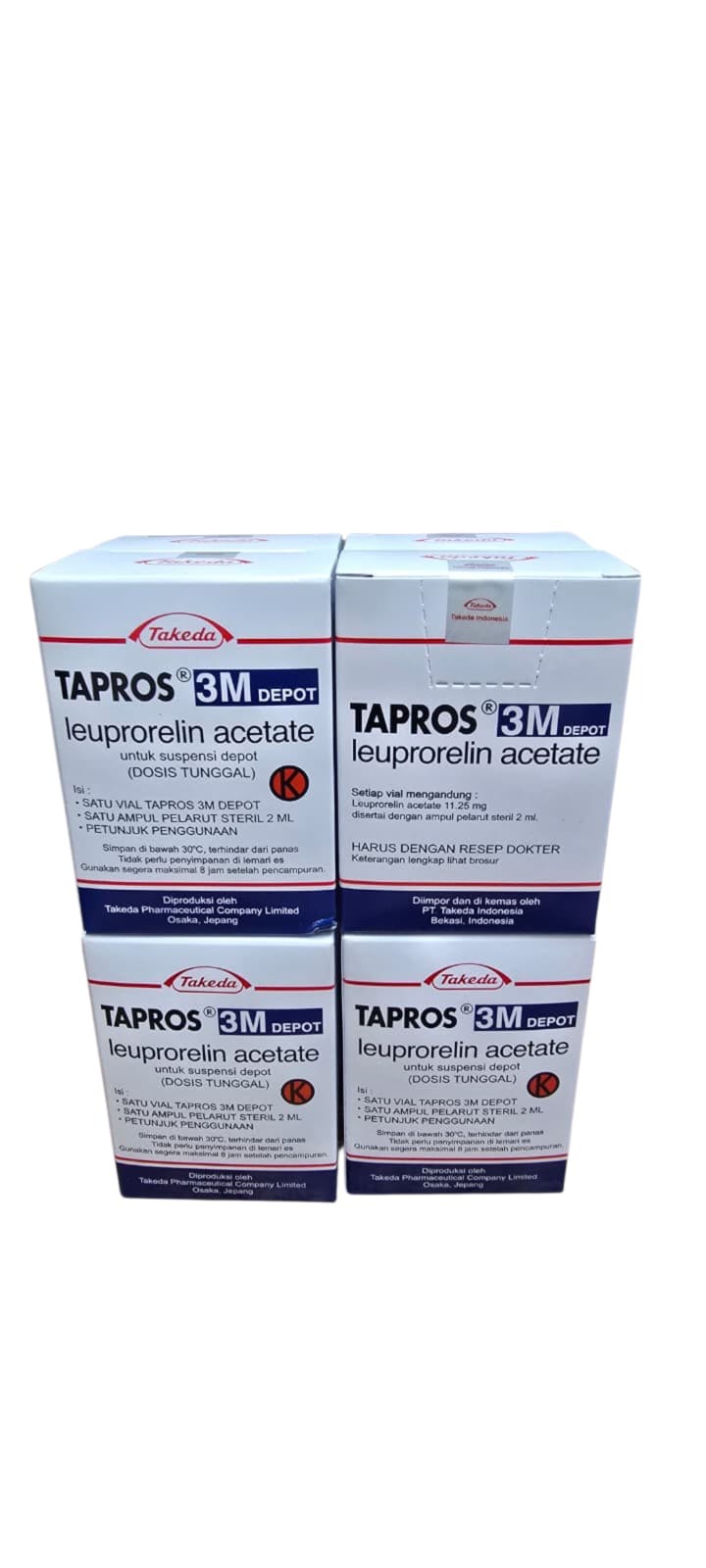 Tapros 3M Depot Leuprorelin Acetate 11,25 mg – Obat Injeksi Hormon ...