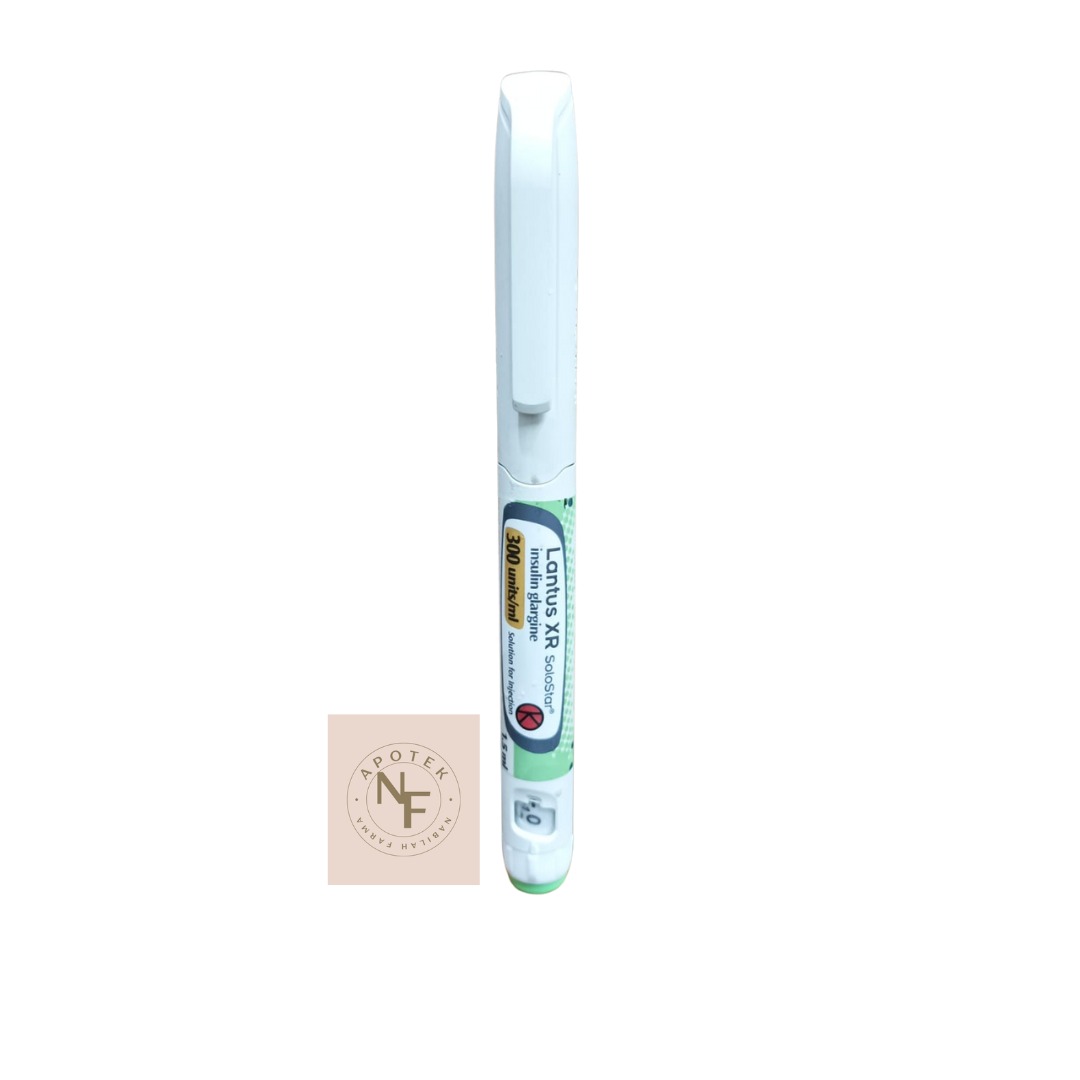 \"Lantus XR Solostar (Insulin Glargine 300 U/mL) – Pen Prefilled untuk ...