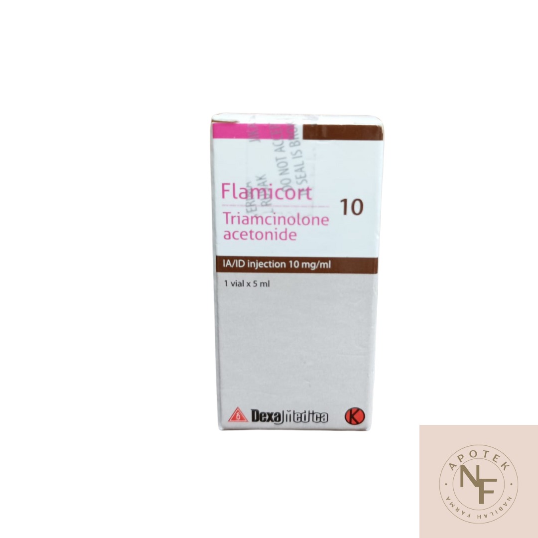 Flamicort 10 mg/mL – Triamcinolone Acetonide Injeksi