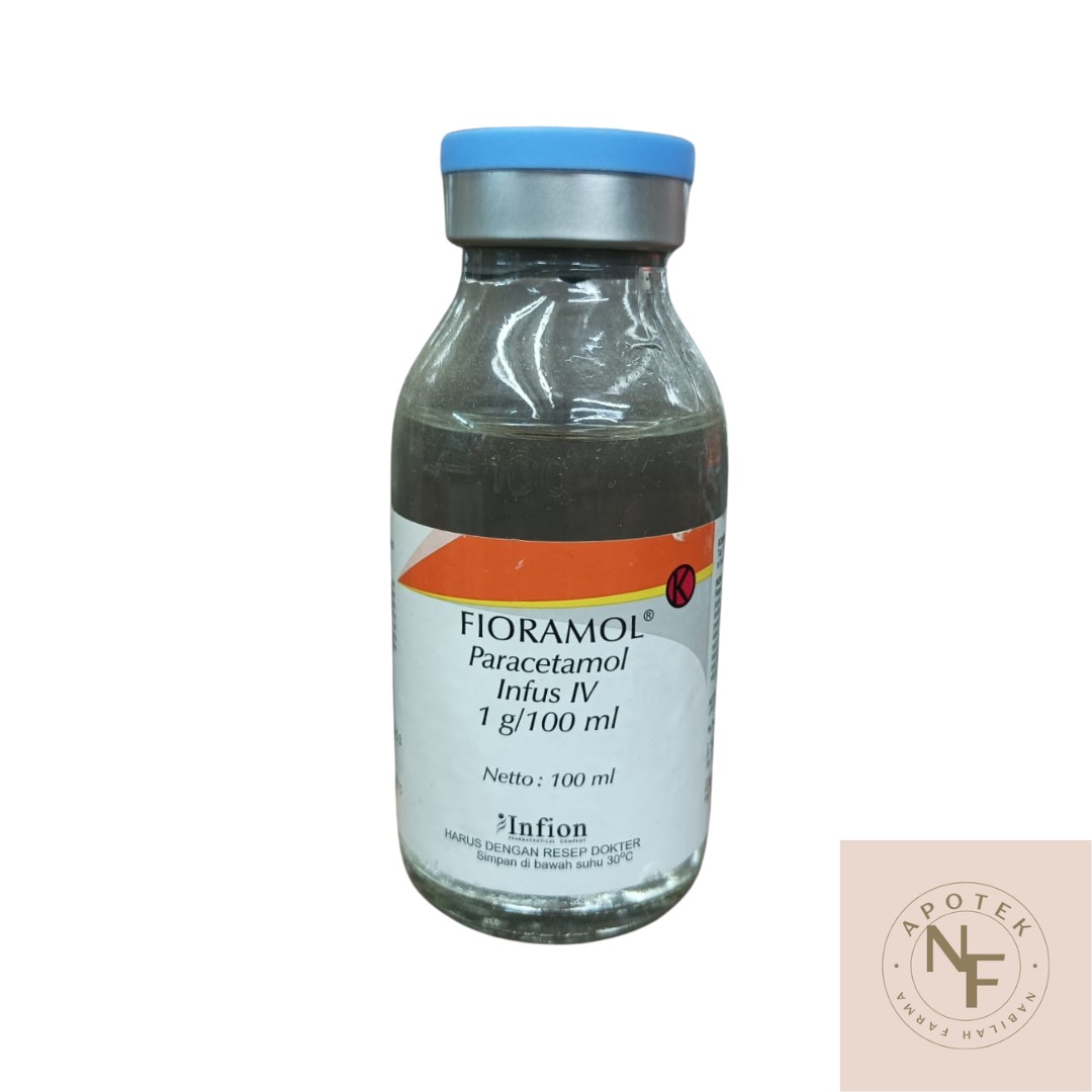 Fioramol Infus IV Paracetamol 1g/100ml Infus