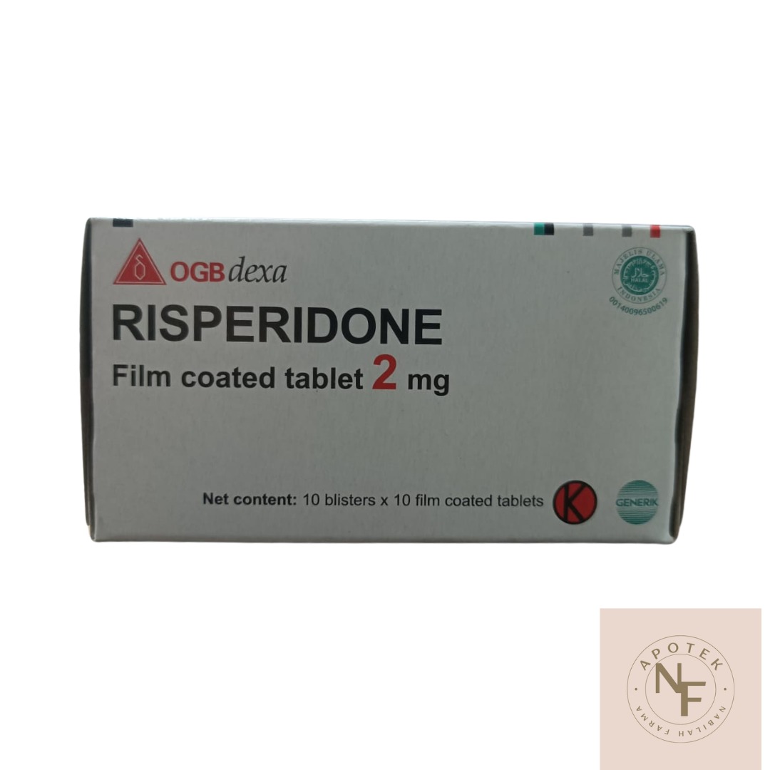 Jaul Risperidone 2mg isi 100 tablet