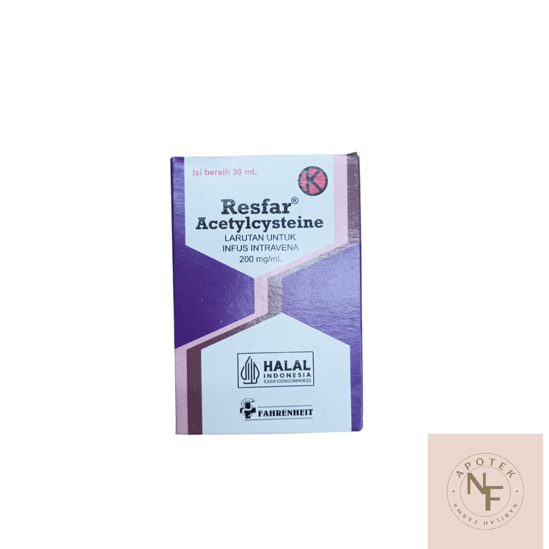 Resfar Acetylcysteine 200 mg/mL 30 mL: