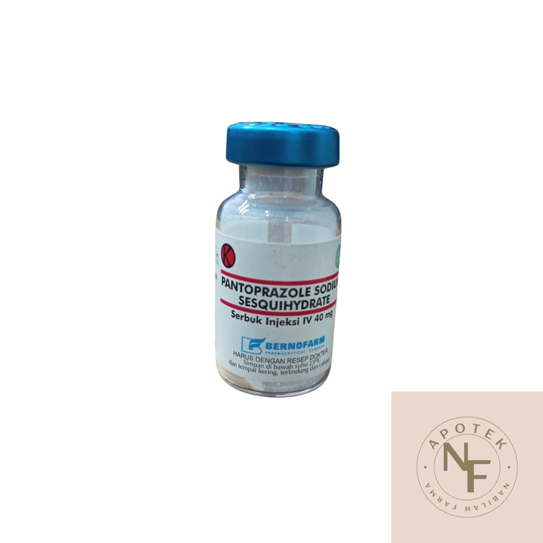 Pantoprazole Sodium 40 mg IV – Injeksi Obat Asam Lambung Resep Dokter