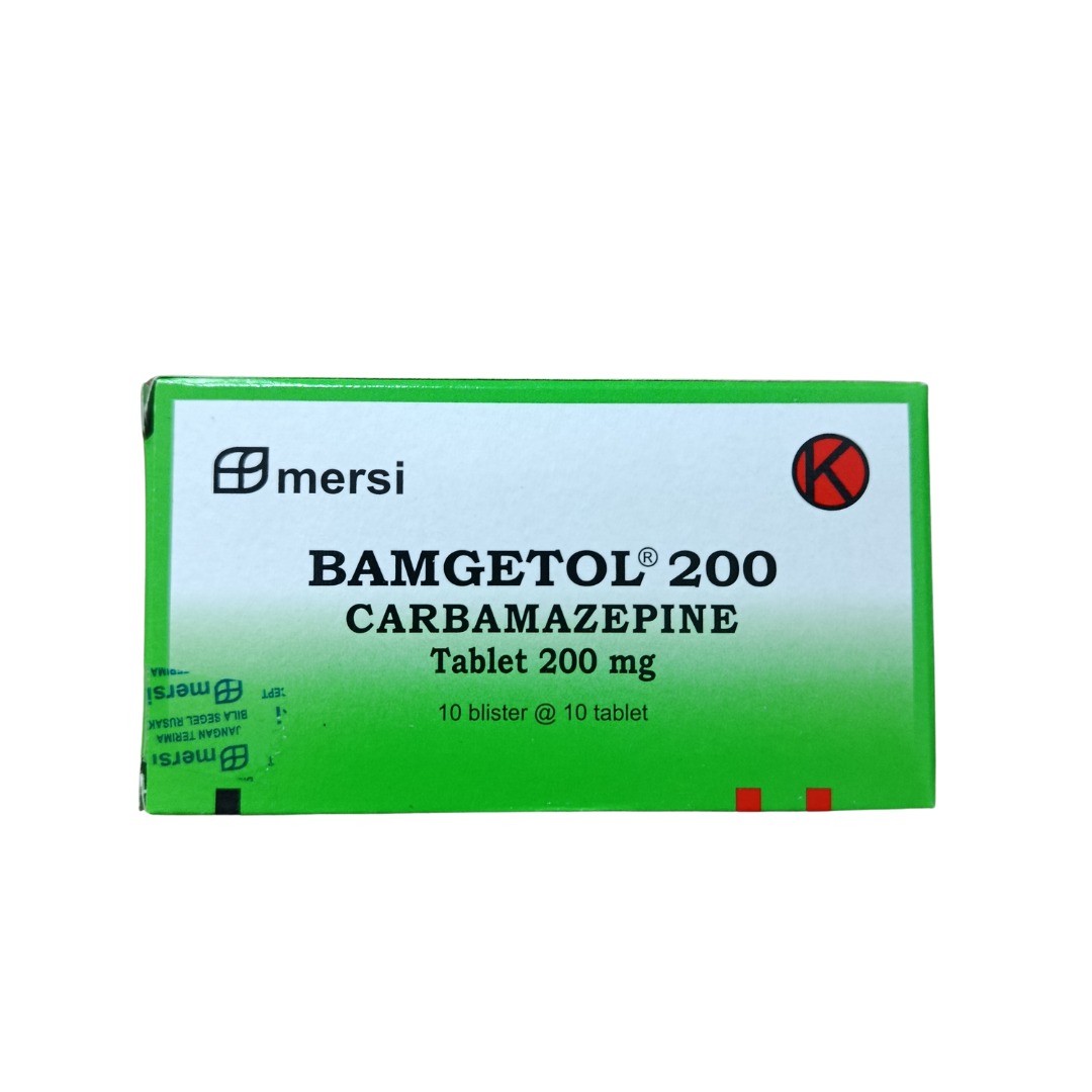 BAMGETOL 200 Carbamazepine 200 mg – Obat Epilepsi