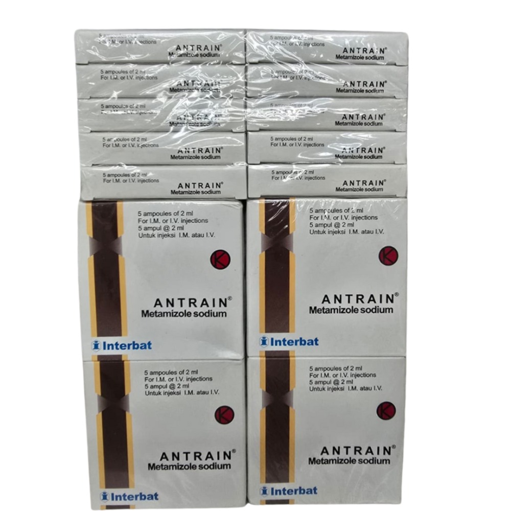 ANTRAIN Metamizole Sodium Injeksi 2 mL