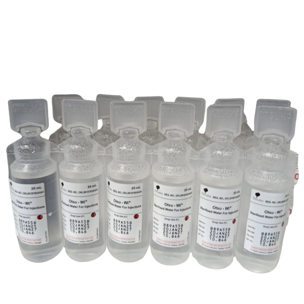 Otsu WI 25 ml Steril Water for Injection – Air Injeksi Otsuka