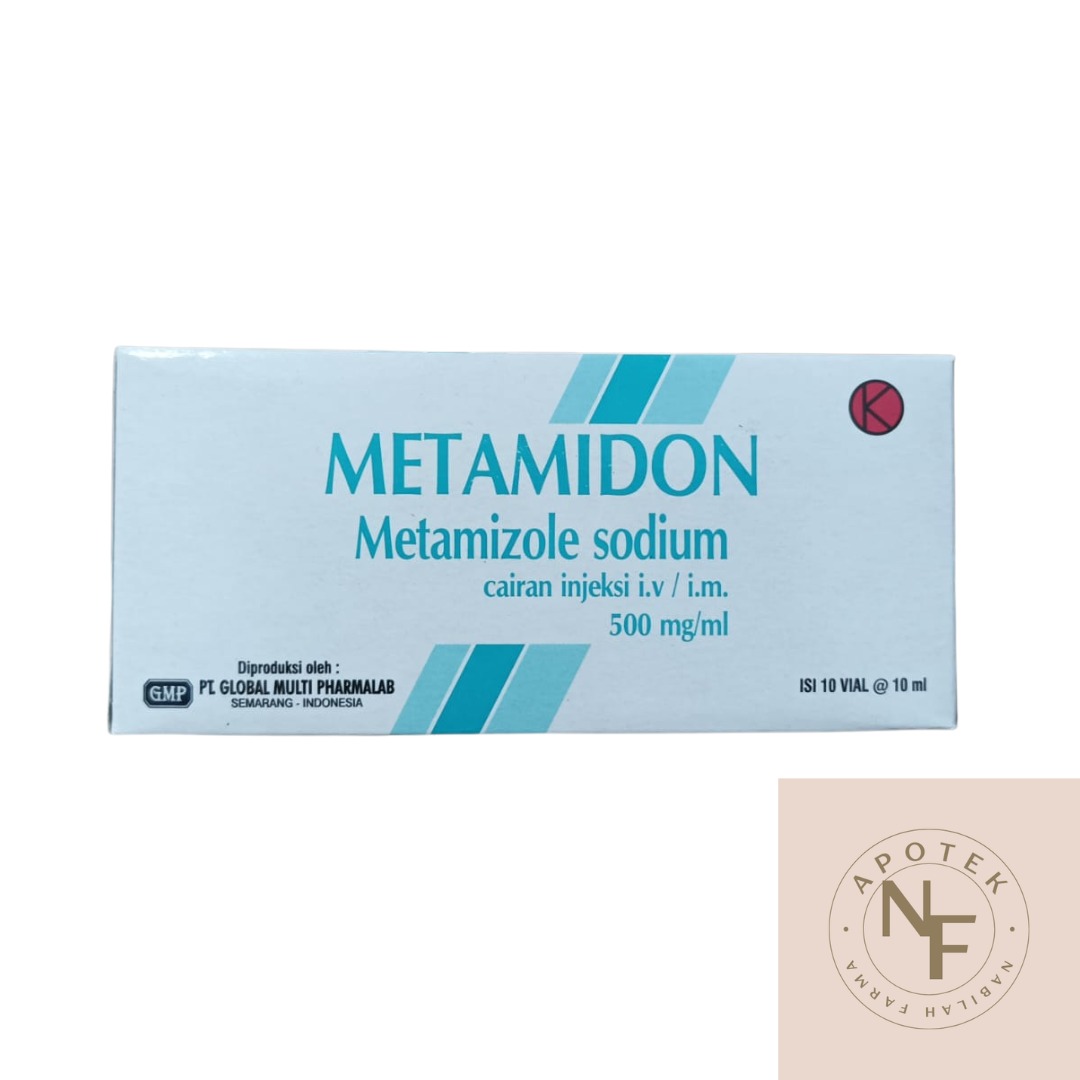 Metamidon Injeksi – Metamizole Sodium 500 mg/ml