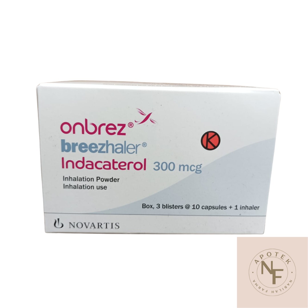 Onbrez Breezhaler Indacaterol 300 mcg