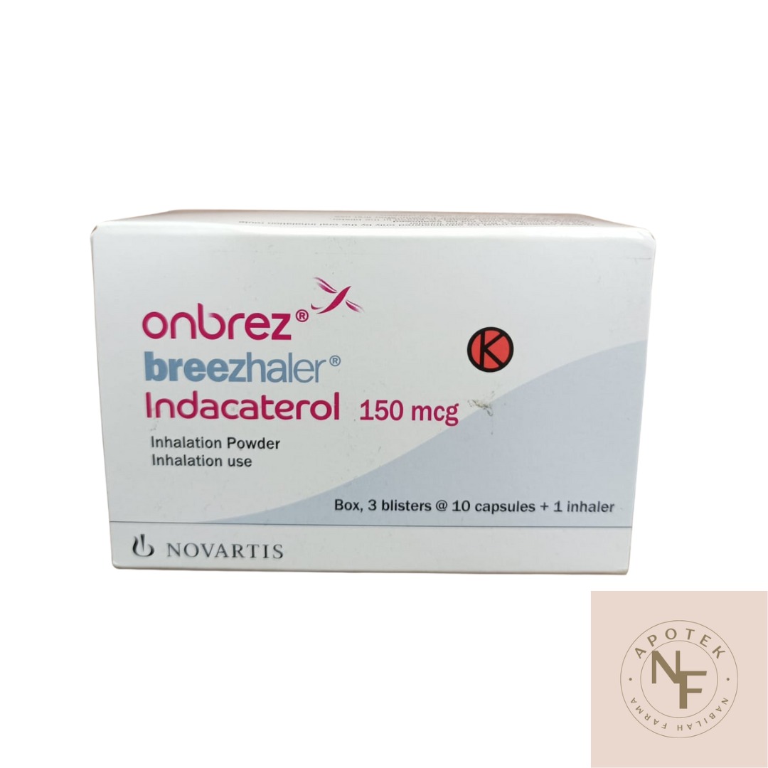 Onbrez Breezhaler Indacaterol 150 mcg