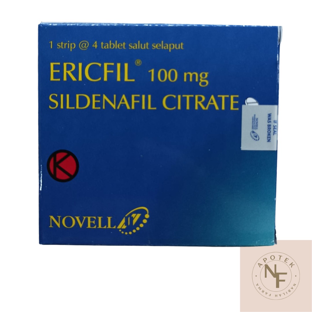 ERICFIL 100 mg Sildenafil Citrate