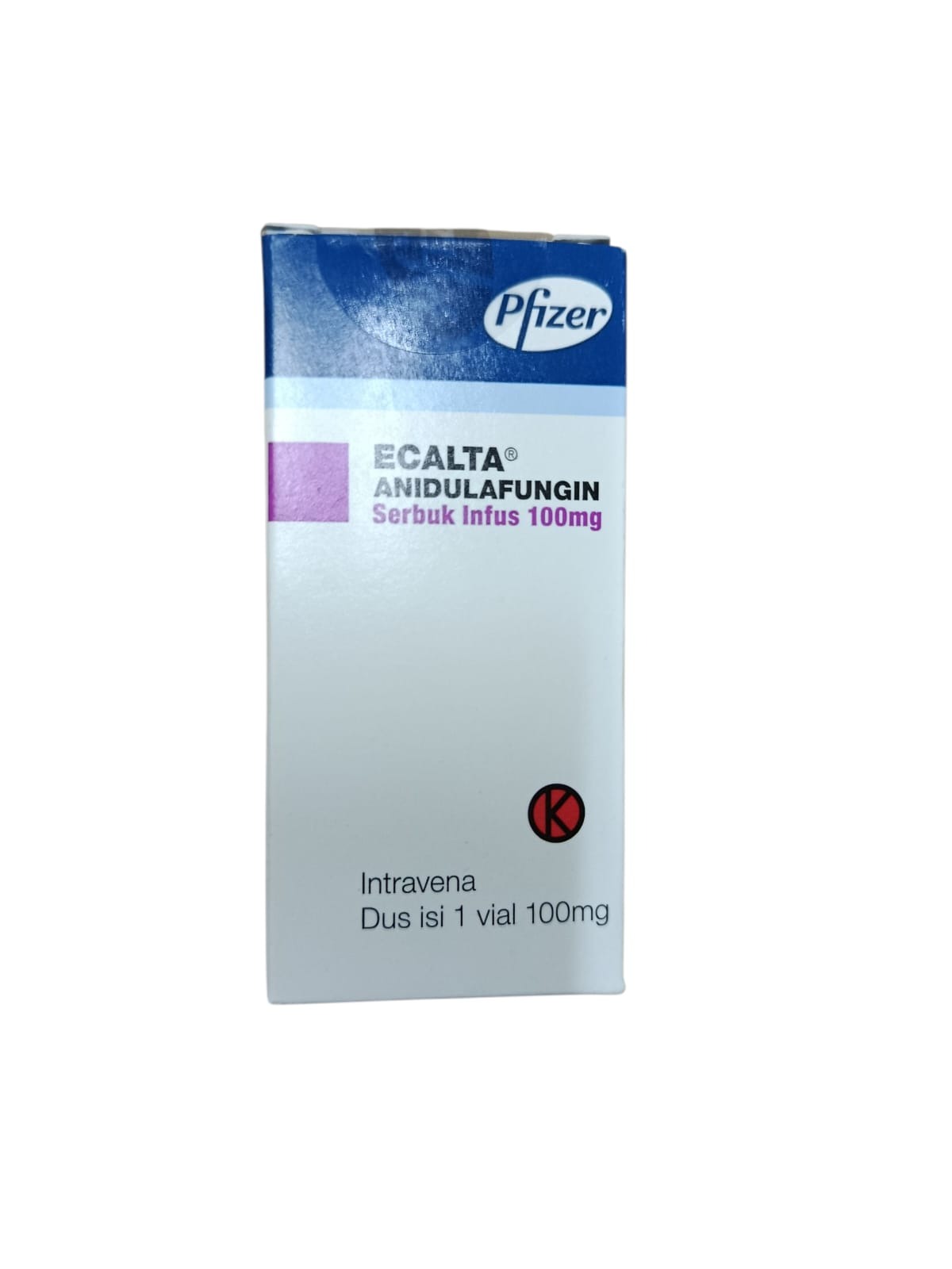 Ecalta 100 mg Serbuk Infus – Anidulafungin Pfizer | Obat Antijamur ...