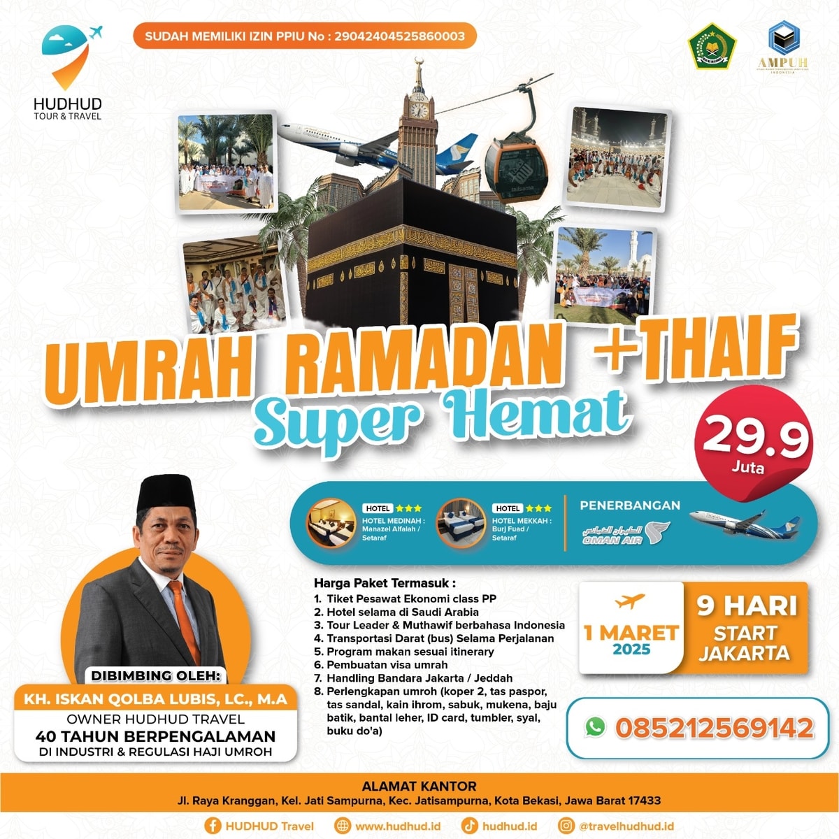 UMRAH AWAL RAMADHAN + THAIF