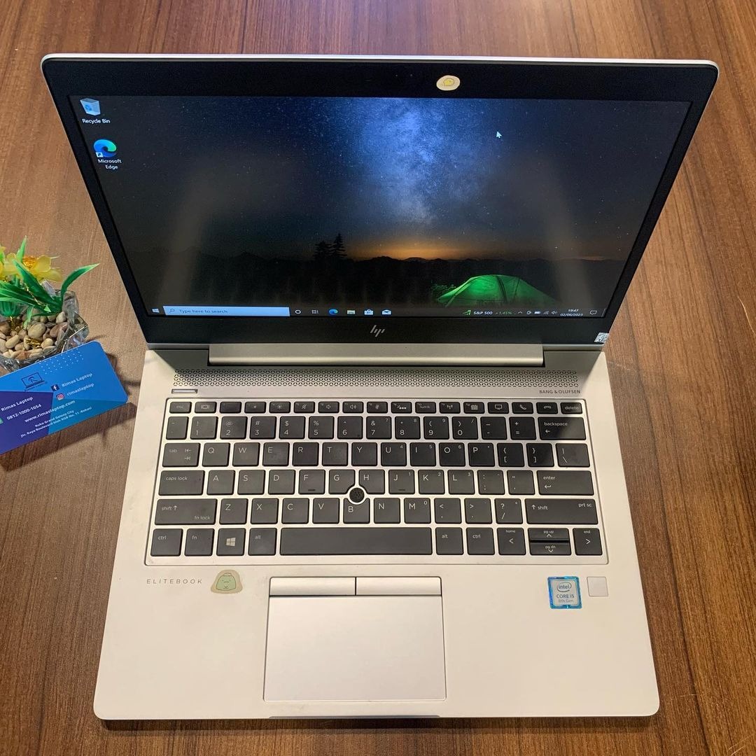 Laptop Hp Elitebook I5 Gen 8 Ram 8gb 256gb Ssd Bekassecond 1238