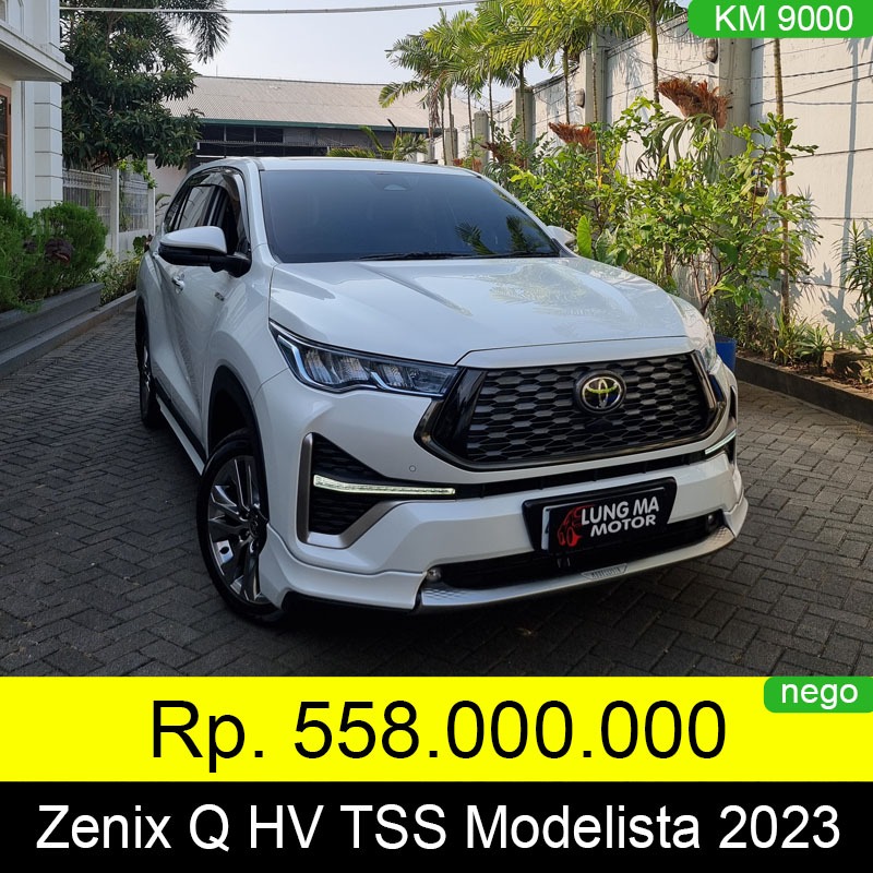 Toyota Innova Zenix Q HV TSS Modelista 2023 NIK 2022 (KM 9K)