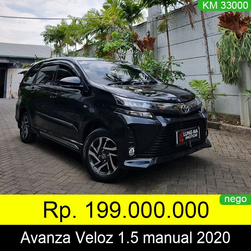 Avanza Veloz 1.5 manual 2020 (KM 33K)