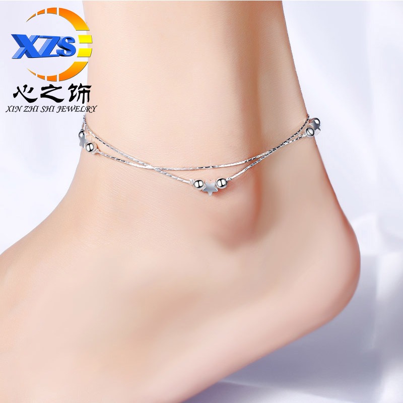 Anklet Star Korean Version S925 - DTA78