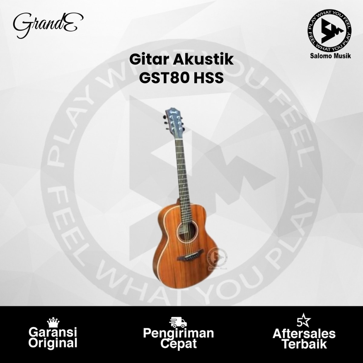Gitar Akustik Grande GW38K NS with BAG