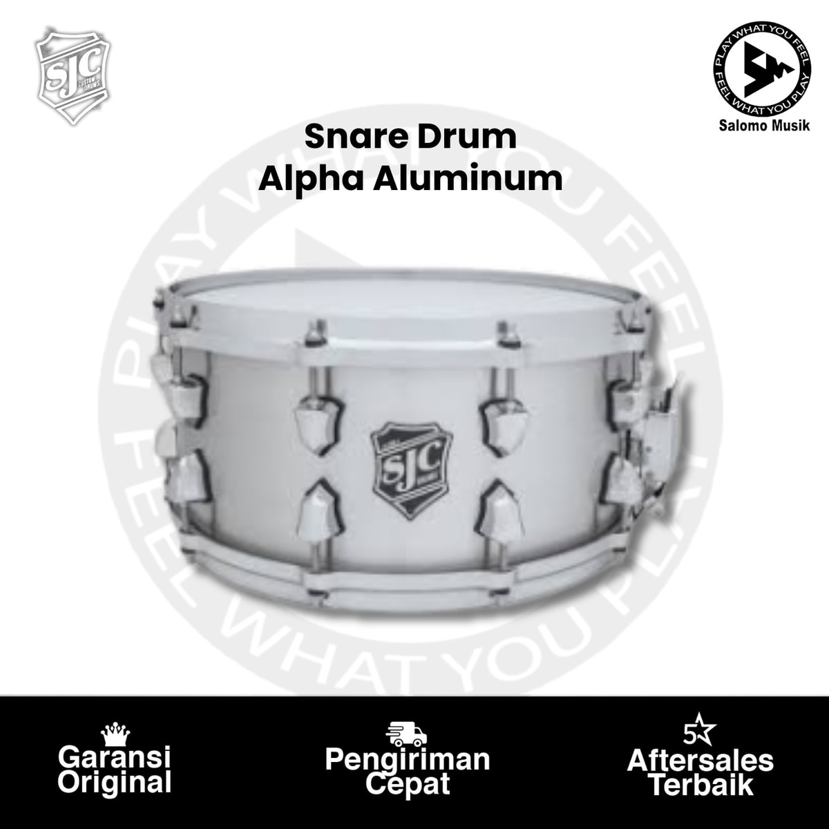 Snare Drum Sjc Alpha Aluminum
