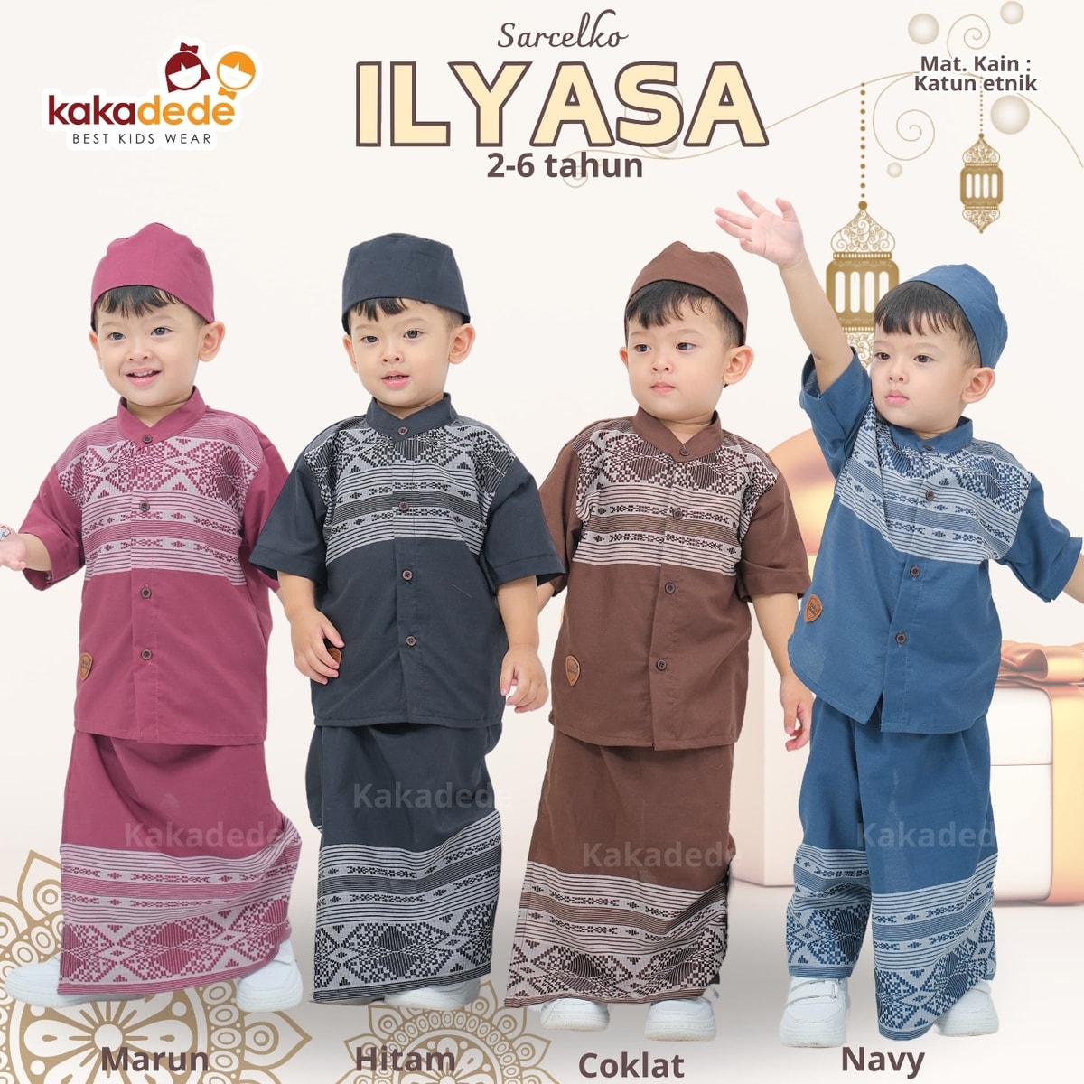 Kakadede-Set koko anak Ilyasa