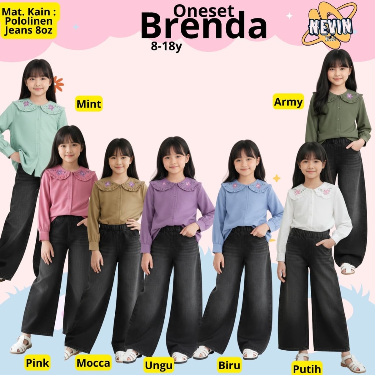 Nevin-Setelan anak perempuan Brenda