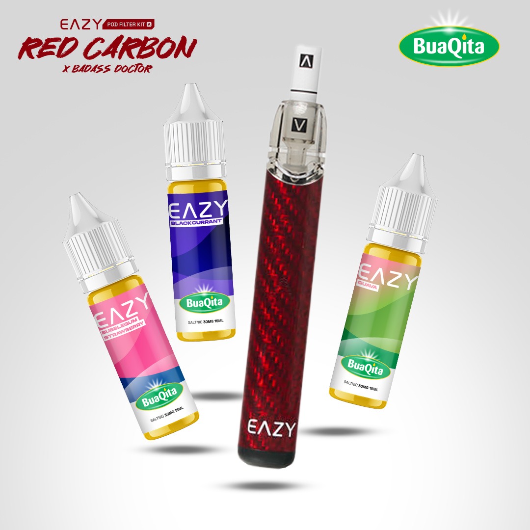 EAZY POD FILTER KIT RED CARBON SPECIAL EDITION